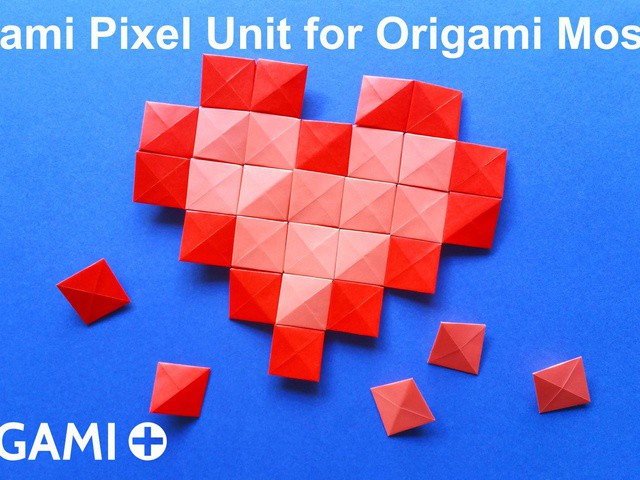 More Craft Ideas of Mosaic from Origami Plus